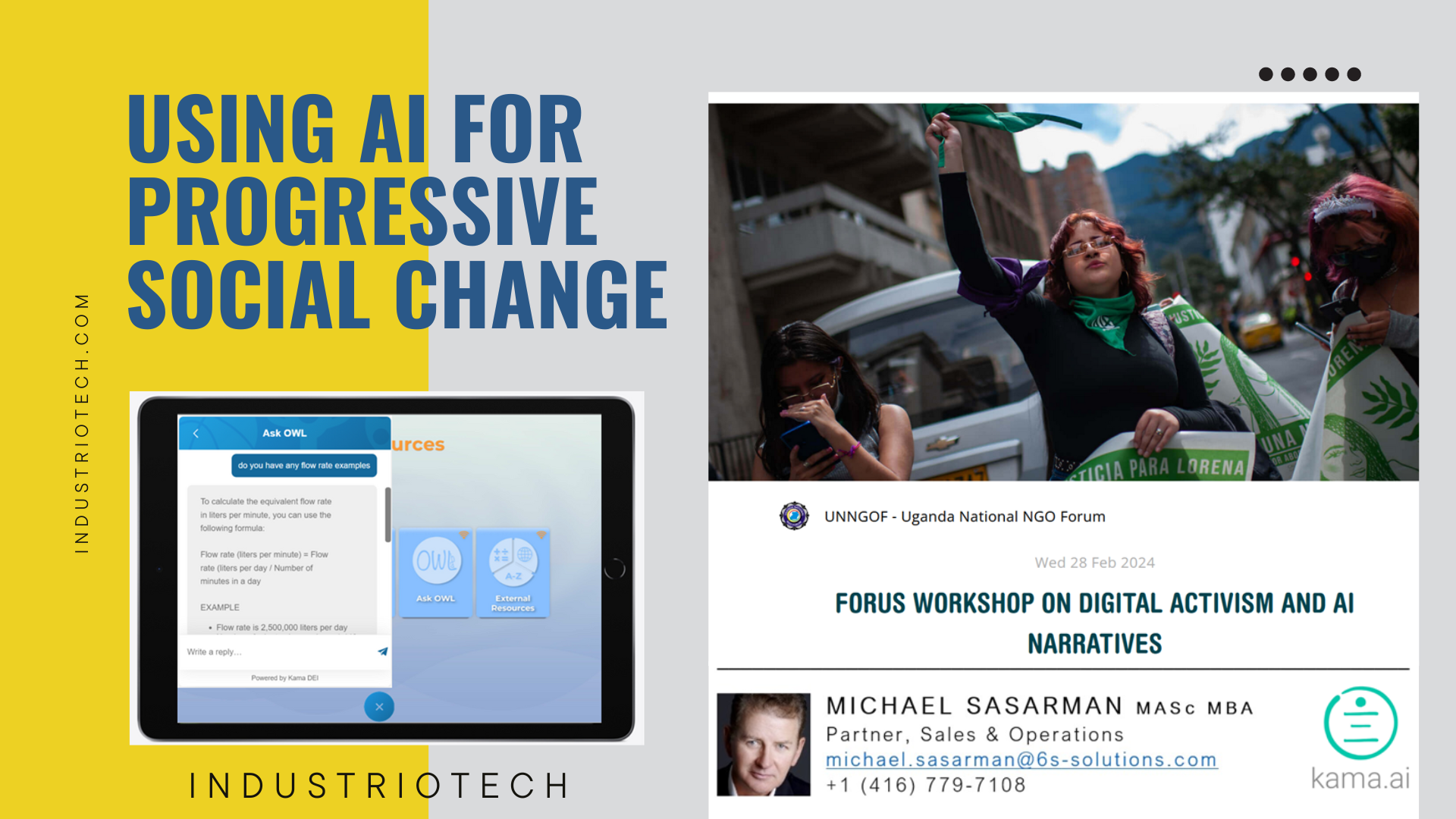 Using AI for Progressive Social Change - IndustrioTech