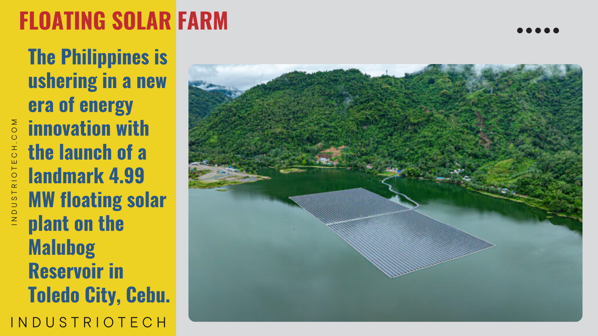 Floating Solar Farm - IndustrioTech